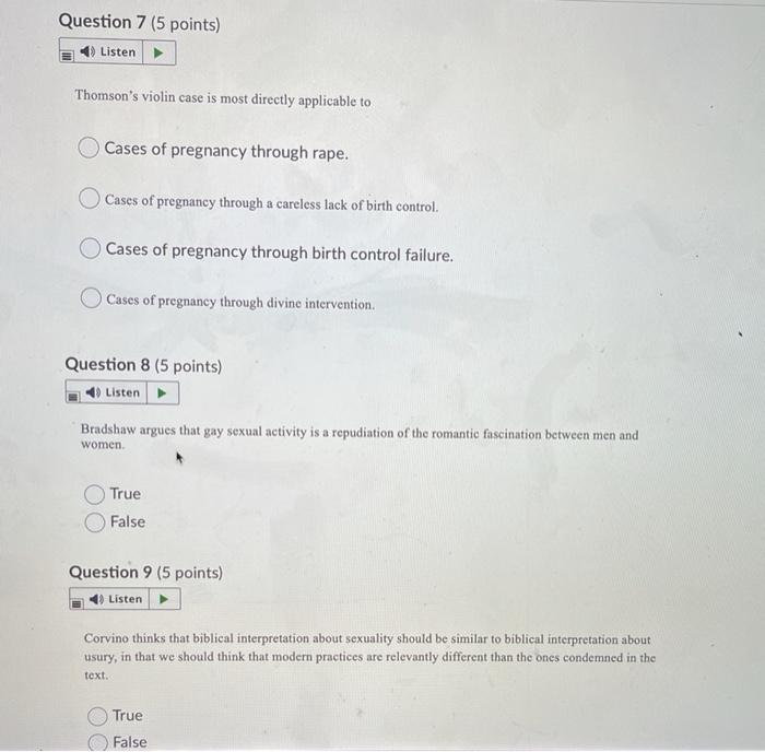 Solved Question 7 (5 points) Listen Thomson's violin case is | Chegg.com