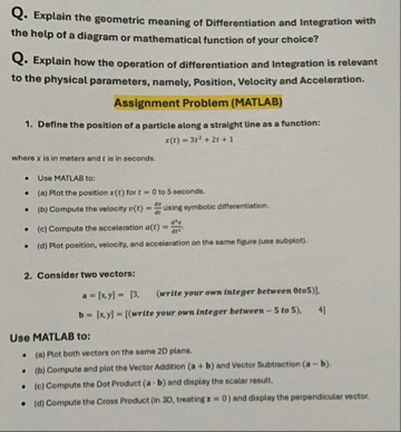 Q. ﻿Explain the geometric meaning of Differentiation | Chegg.com
