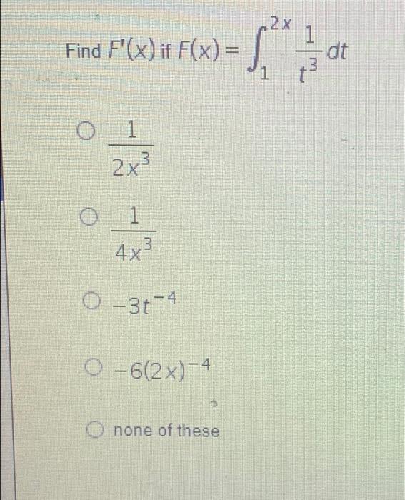 Solved The Mean Value Theorem can be applied to f (x) = on | Chegg.com