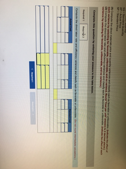 Solved Check my work Exercise 08-15 Direct materials and | Chegg.com