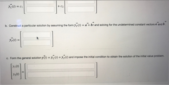 Solved (1 pt) Consider the initial value problem »-( )* (1) | Chegg.com