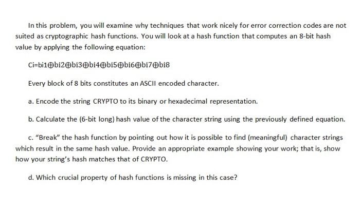 Solved In this problem, you will examine why techniques that | Chegg.com