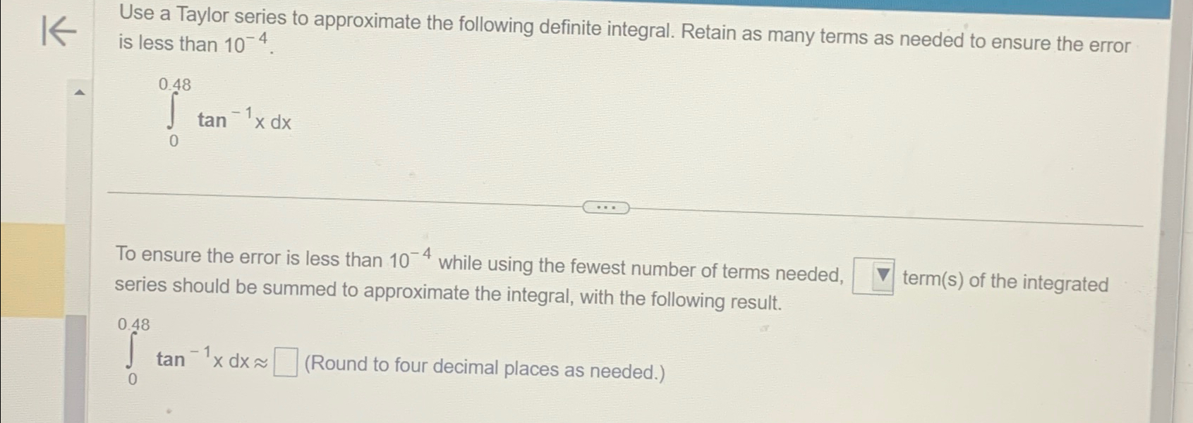 Solved Use a Taylor series to approximate the following | Chegg.com