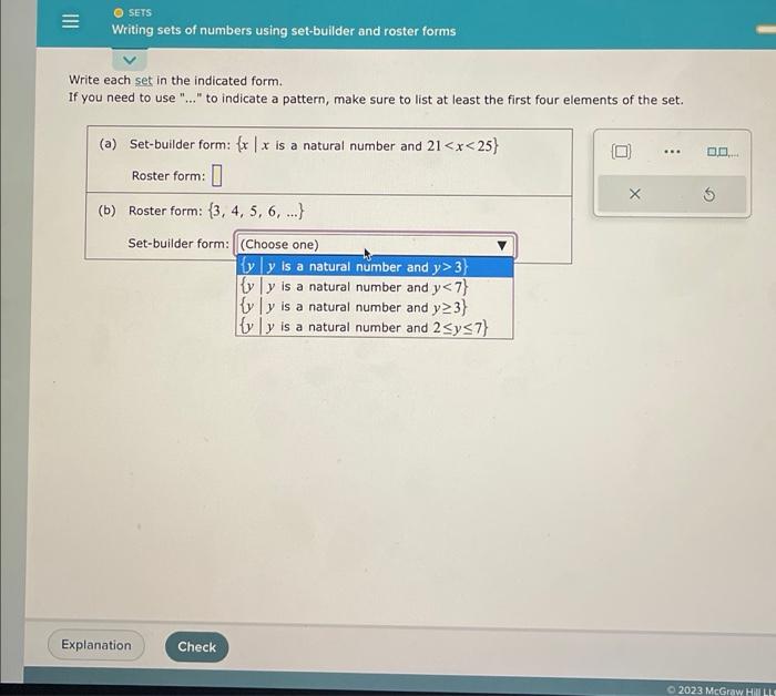 Solved Write each set in the indicated form. If you need to | Chegg.com