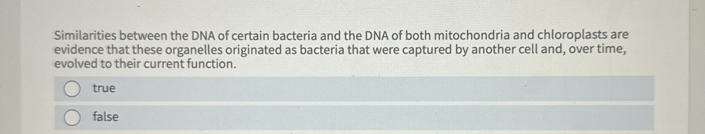 Solved Similarities between the DNA of certain bacteria and | Chegg.com