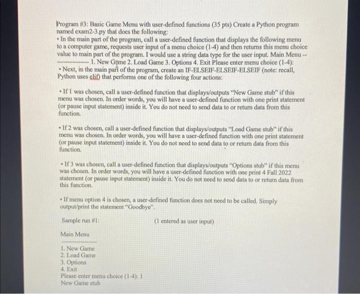 Solved Program #1: Periodic Table of Elements with one | Chegg.com