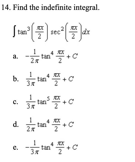 Solved Find the indefinite | Chegg.com