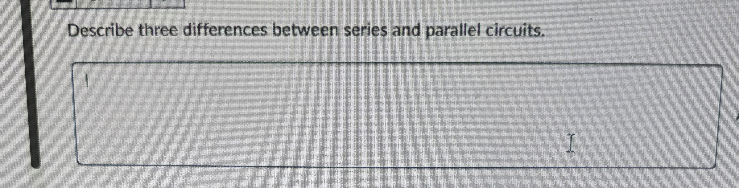 High Quality SOLUTION Describe three differences between series and | Chegg.com