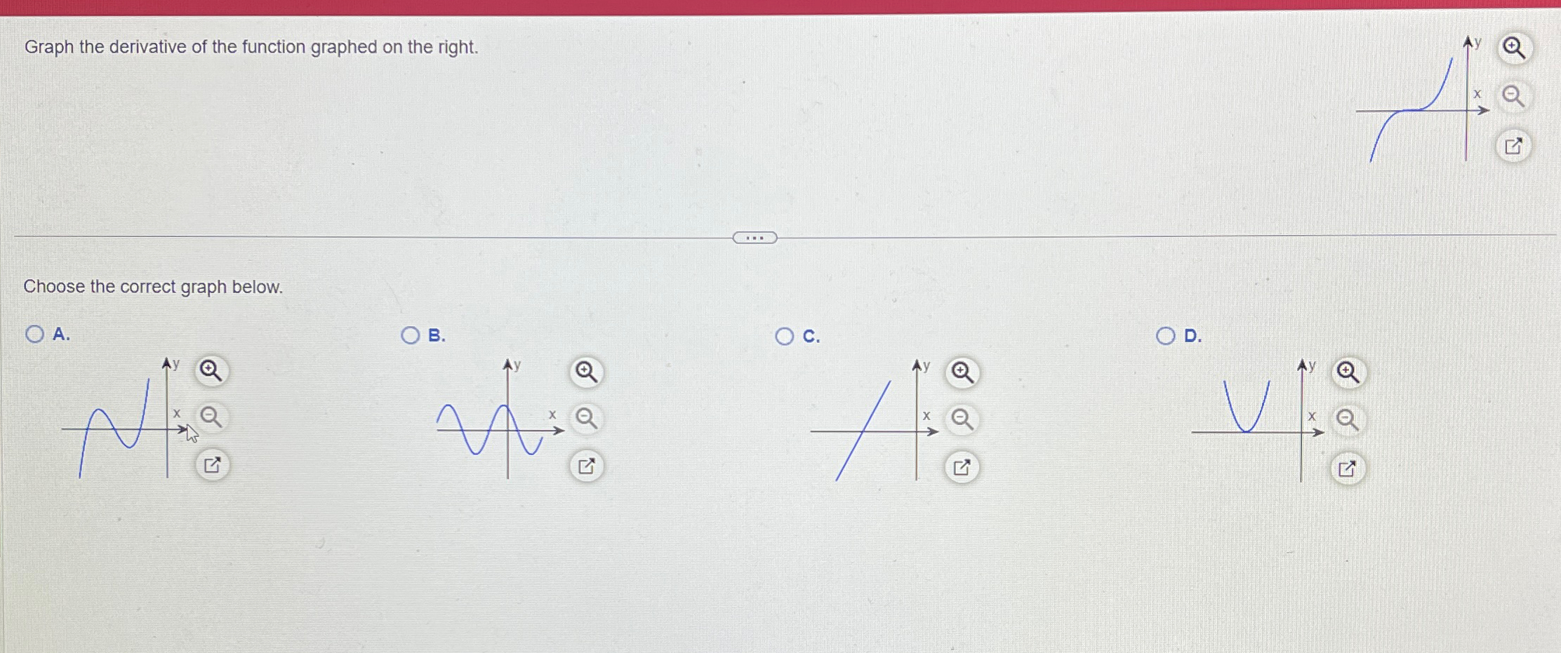 Solved Graph the derivative of the function graphed on the | Chegg.com