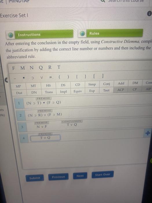 Solved Exercise Set 1 Instructions Rules After Entering The