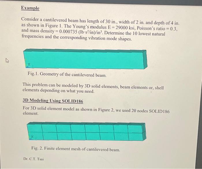 Solved Please solve in ANSYS 2015 i really just cant figure | Chegg.com