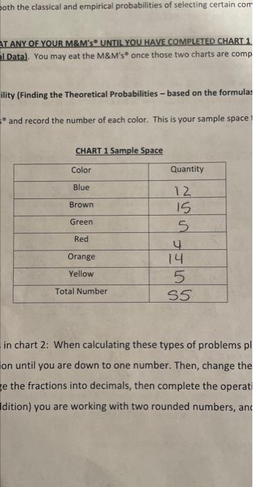 Solved oth the classical and empirical probabilities of | Chegg.com