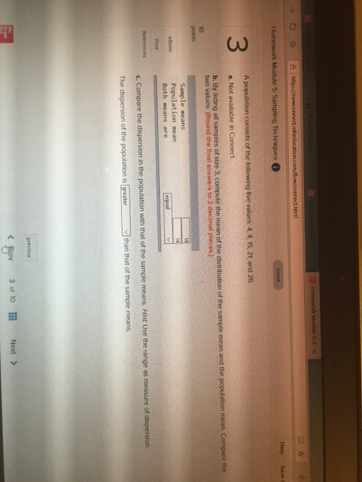 Solved Homework Module 5:5X O https://newconnect. | Chegg.com