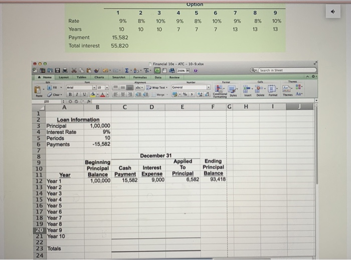 Solved ATC 10-9 Spreadsheet Assignment Using Excel On | Chegg.com