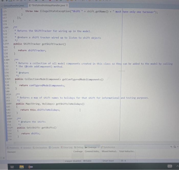 Solved // resourcePool = new ResourcePool; handler = new | Chegg.com