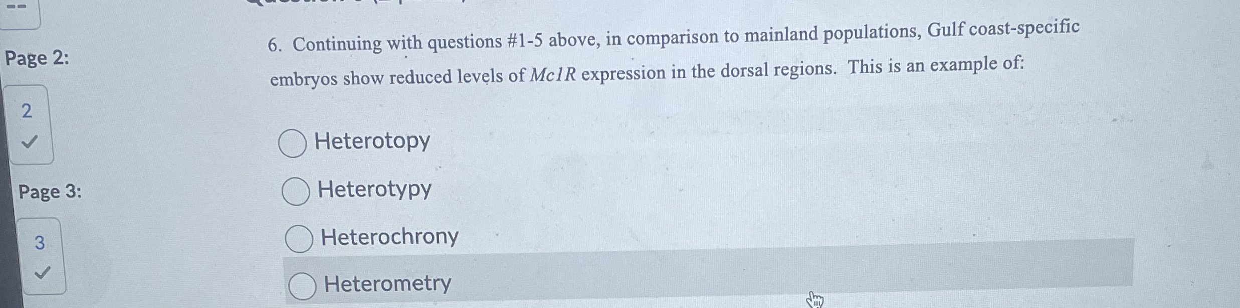 Solved Page 2:6. ﻿Continuing with questions #1-5 ﻿above, in | Chegg.com