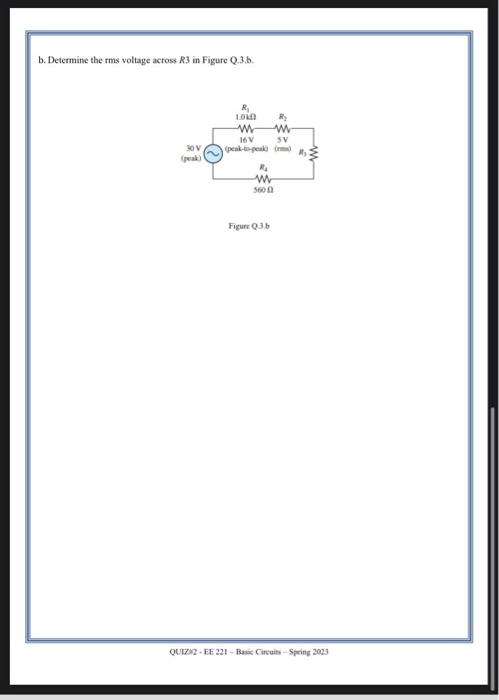 Solved b) Using the Superposition theorem, find the load | Chegg.com