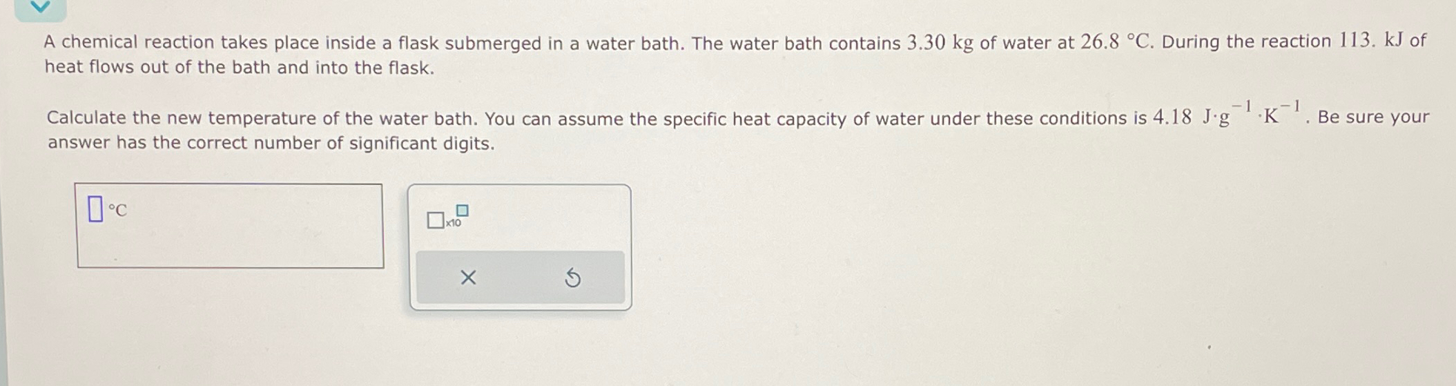 Solved A chemical reaction takes place inside a flask | Chegg.com