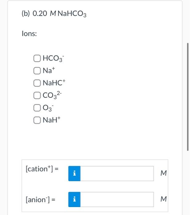 Solved Determine the molarity of each of the ions present in | Chegg.com