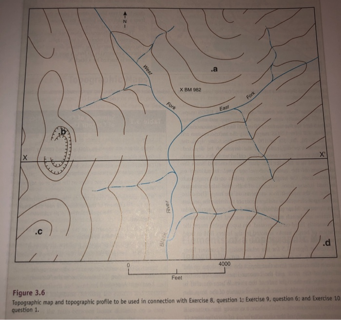 Solved EXERCISE 10 Drawing Profiles from Topographic Maps | Chegg.com