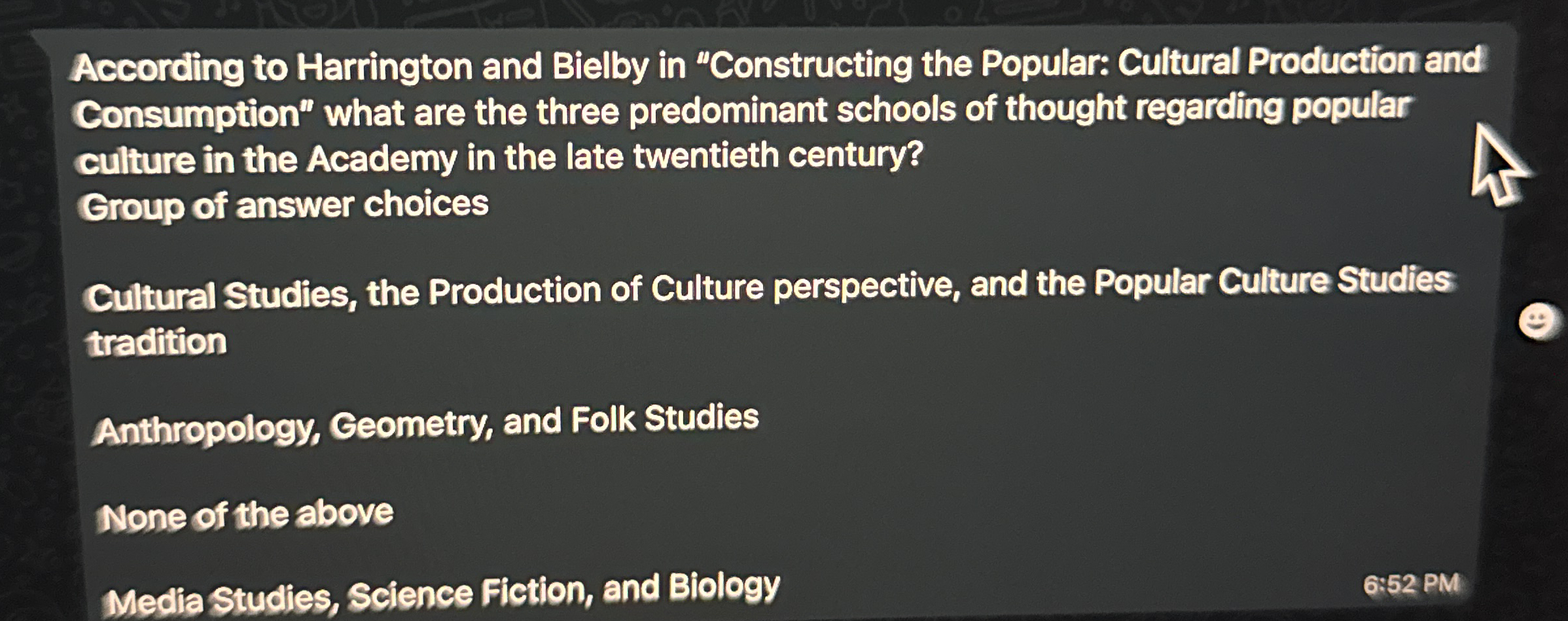 Solved According to Harrington and Bielby in "Constructing | Chegg.com