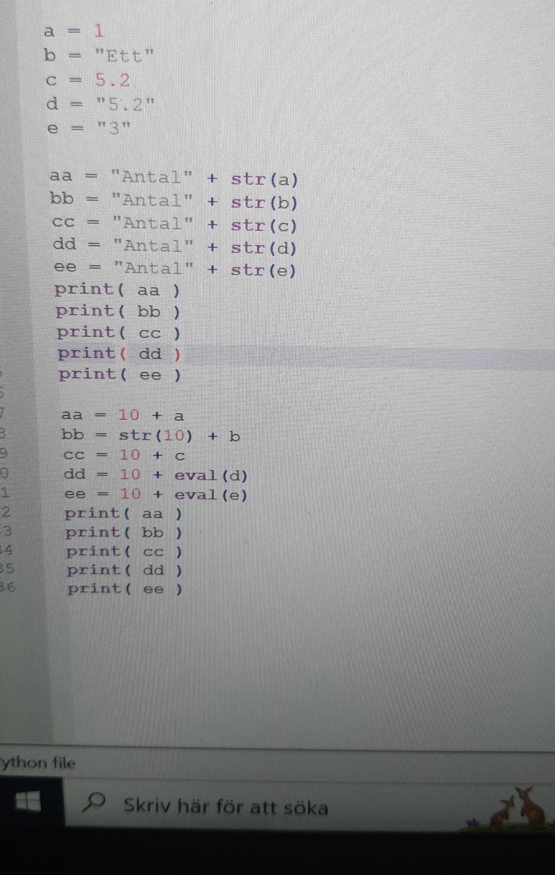 Solved Hi! For some reason when I run these codes above | Chegg.com