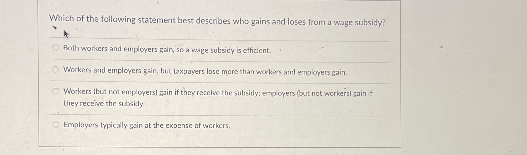 Solved Which of the following statement best describes who | Chegg.com