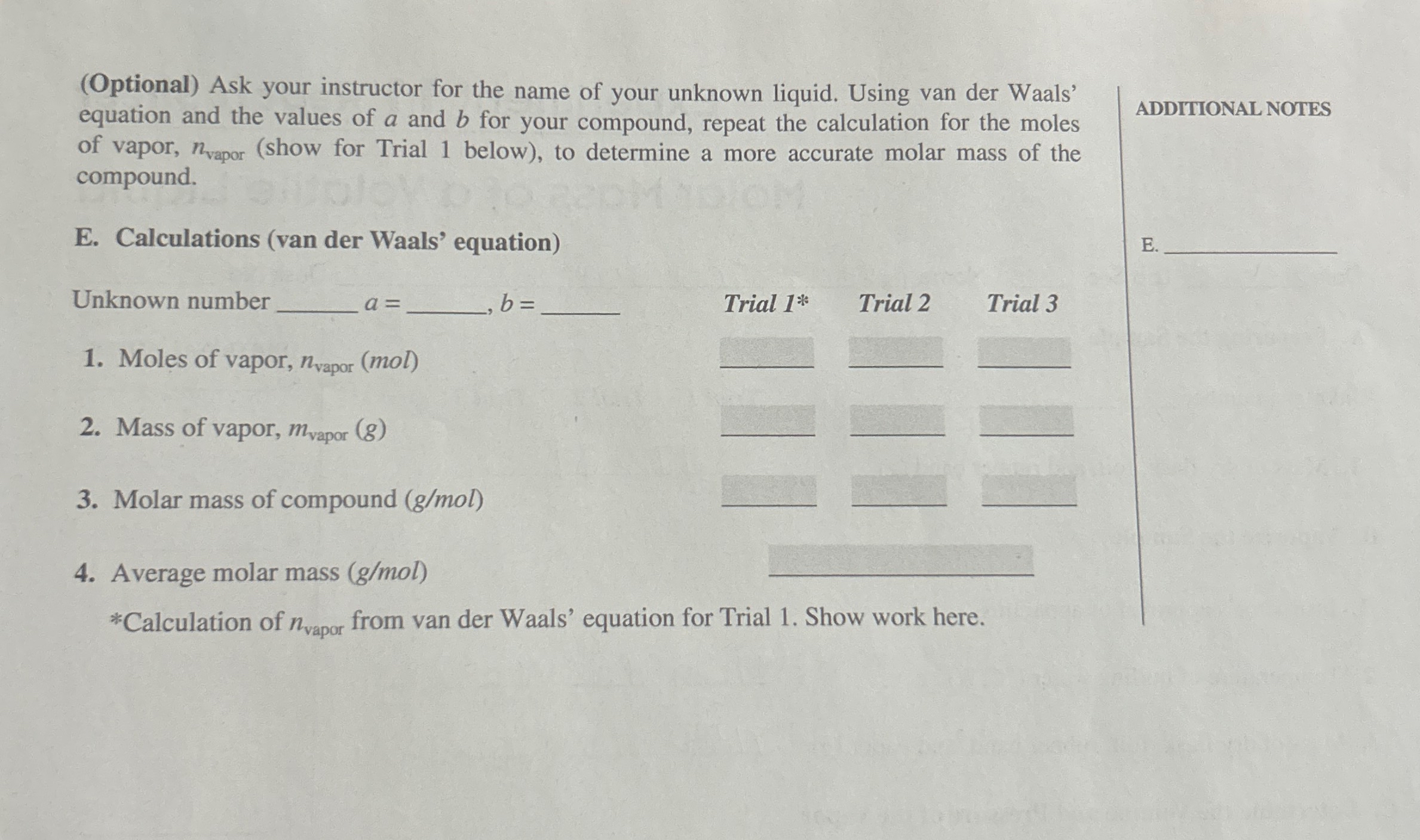 Solved (Optional) ﻿Ask your instructor for the name of your | Chegg.com