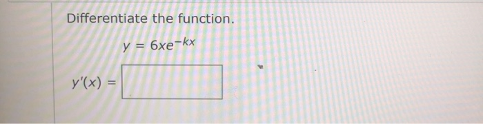 Solved Find the limit. lim e3/(5-2) --5- Differentiate the | Chegg.com