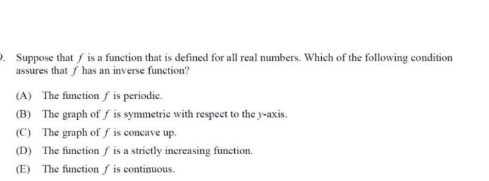 Solved Suppose that f is a function that is defined for all | Chegg.com