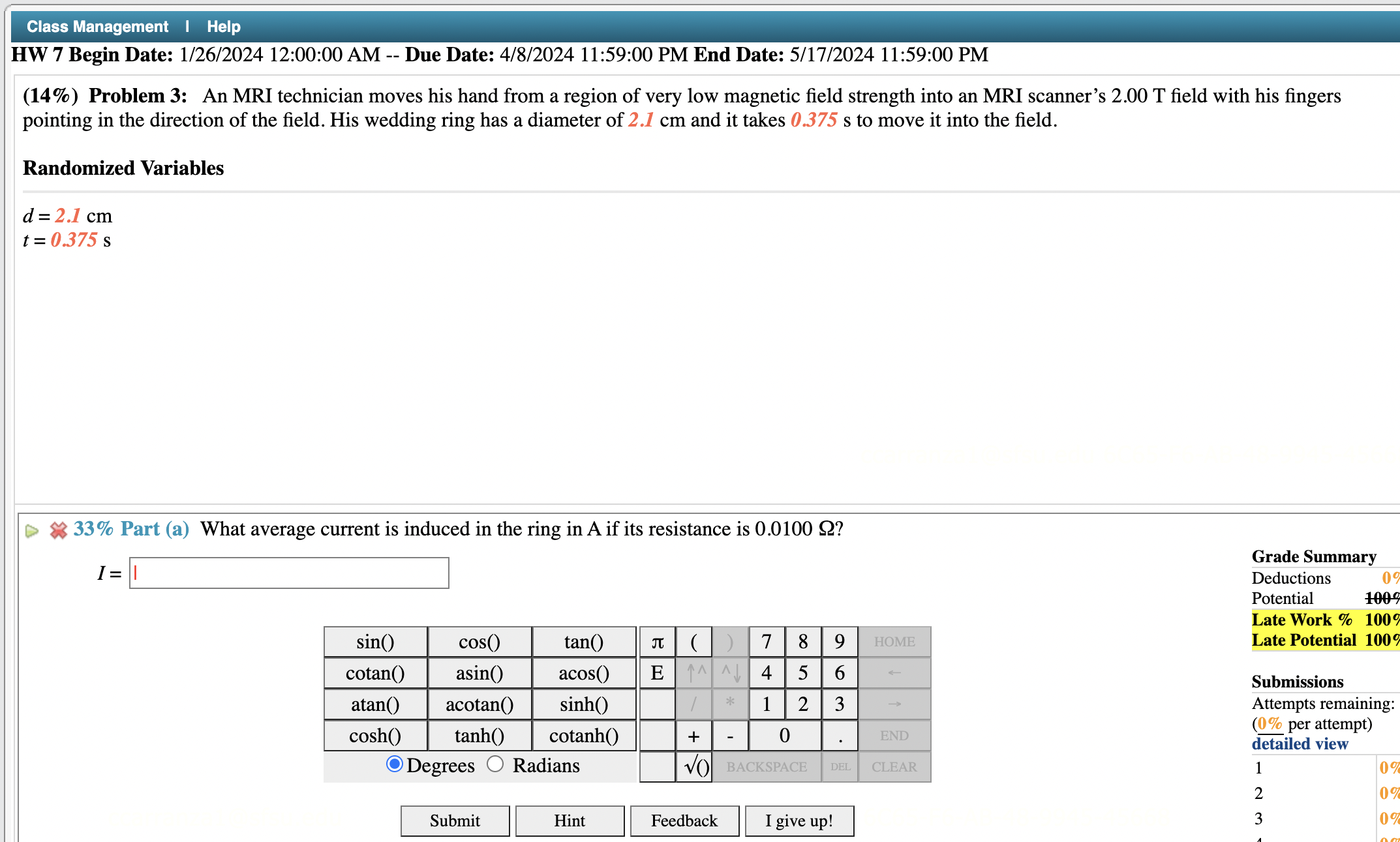 Solved HW 7 ﻿Begin Date: 1/26/2024 12:00:00 ﻿AM -- ﻿Due | Chegg.com