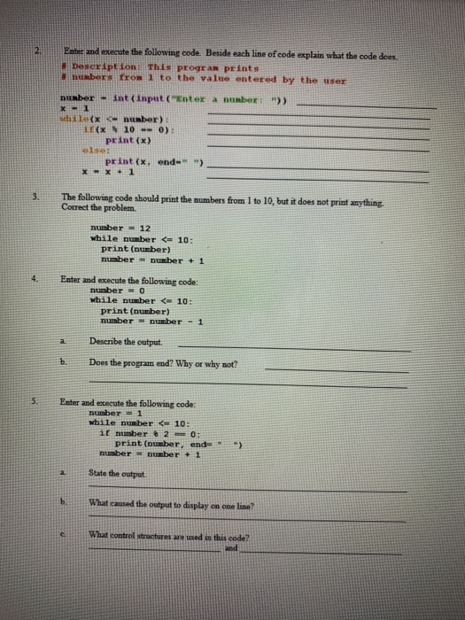 Solved Python Activity 08 While Loops - POGIL (1) - | Chegg.com