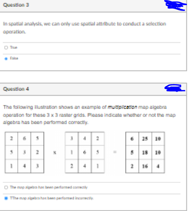 Solved Question 3In spatial analysis, we can only use | Chegg.com