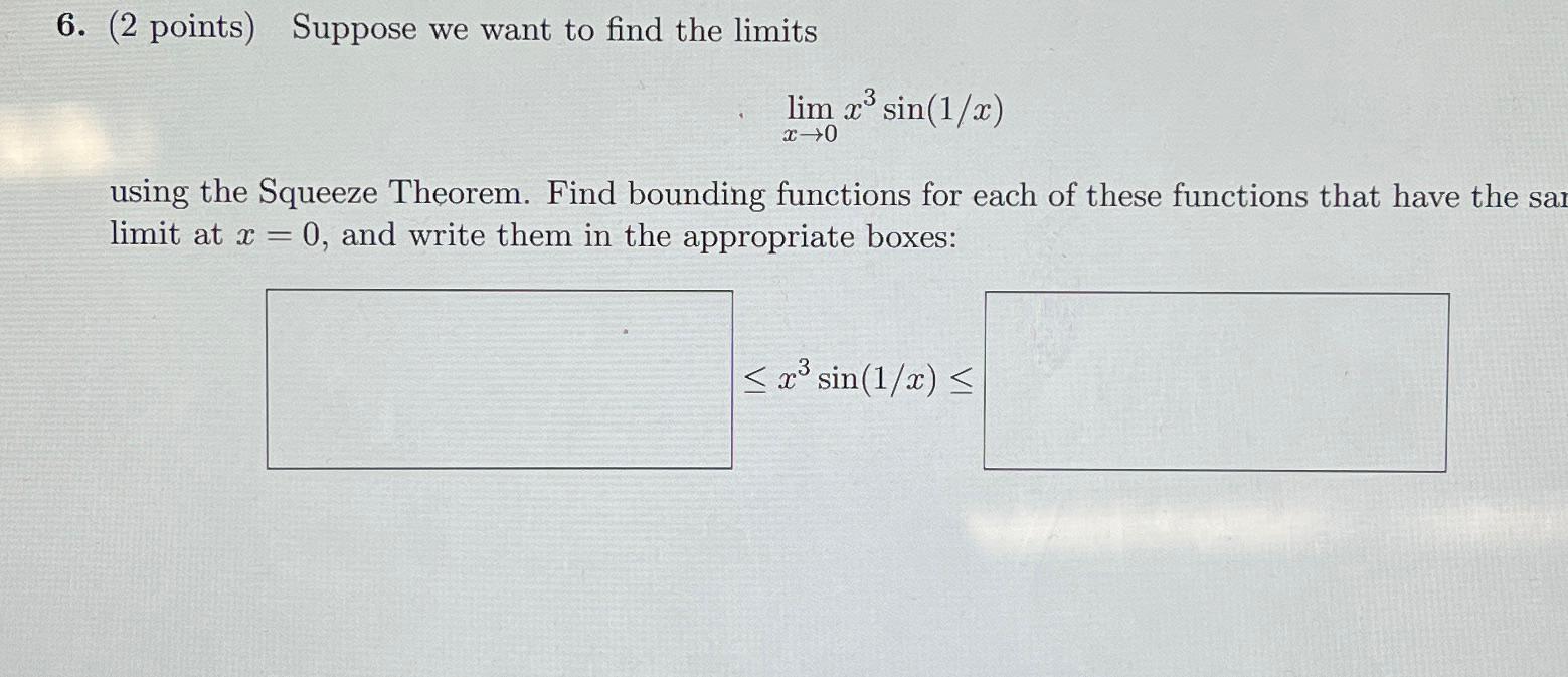 Solved (2 ﻿points) ﻿Suppose we want to find the | Chegg.com