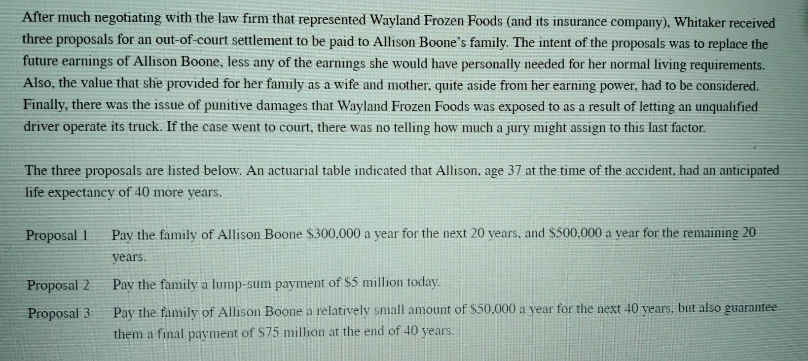 Solved Allison Boone, M.D. Allison Boone had been practising | Chegg.com