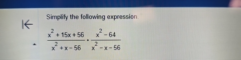 Solved Simplify the following | Chegg.com
