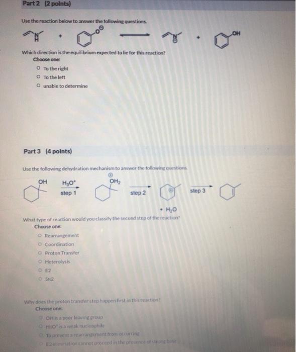 Solved Part 1 (4 points) Seep For the following acids rank | Chegg.com