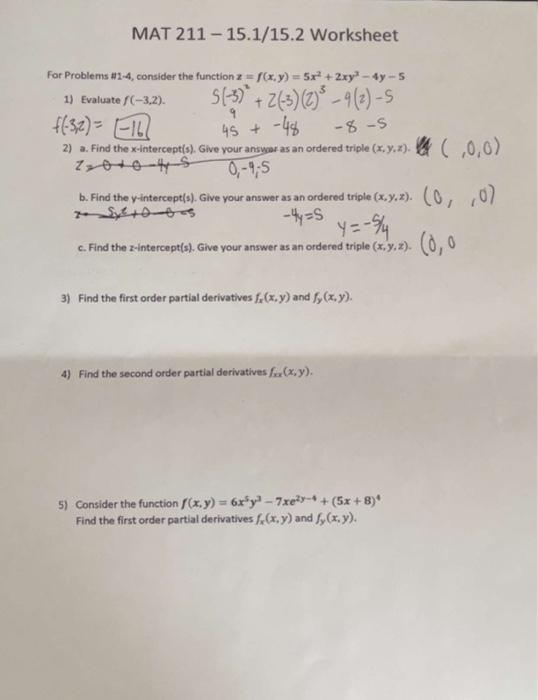 Solved For Problems 11−4, consider the function | Chegg.com