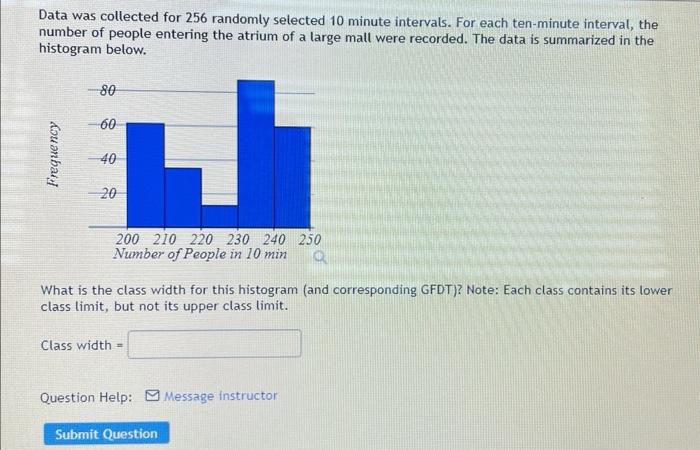 Solved Data was collected for 256 randomly selected 10 | Chegg.com