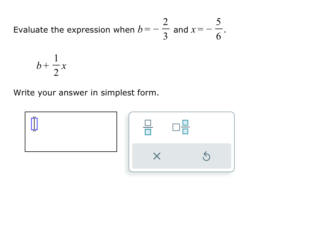 Solved Evaluate the expression when b=-23 ﻿and | Chegg.com