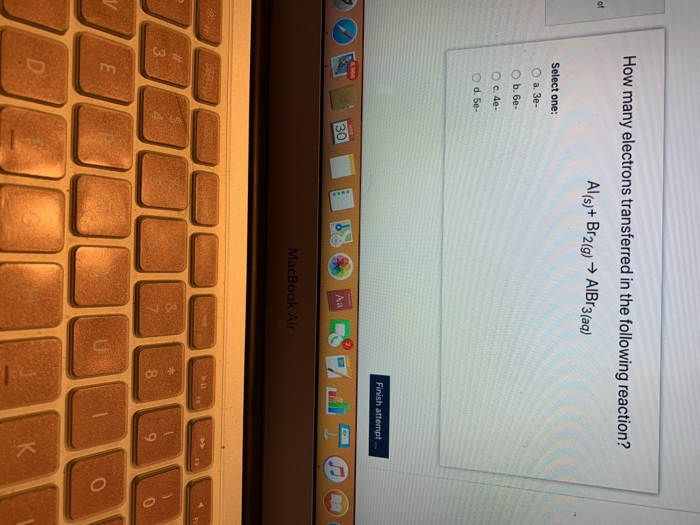 Solved How many electrons transferred in the following | Chegg.com