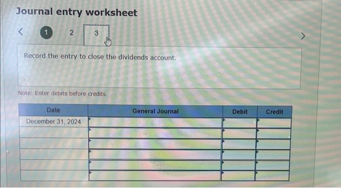 Solved Exercise 3 18 Algo Record Closing Entries And