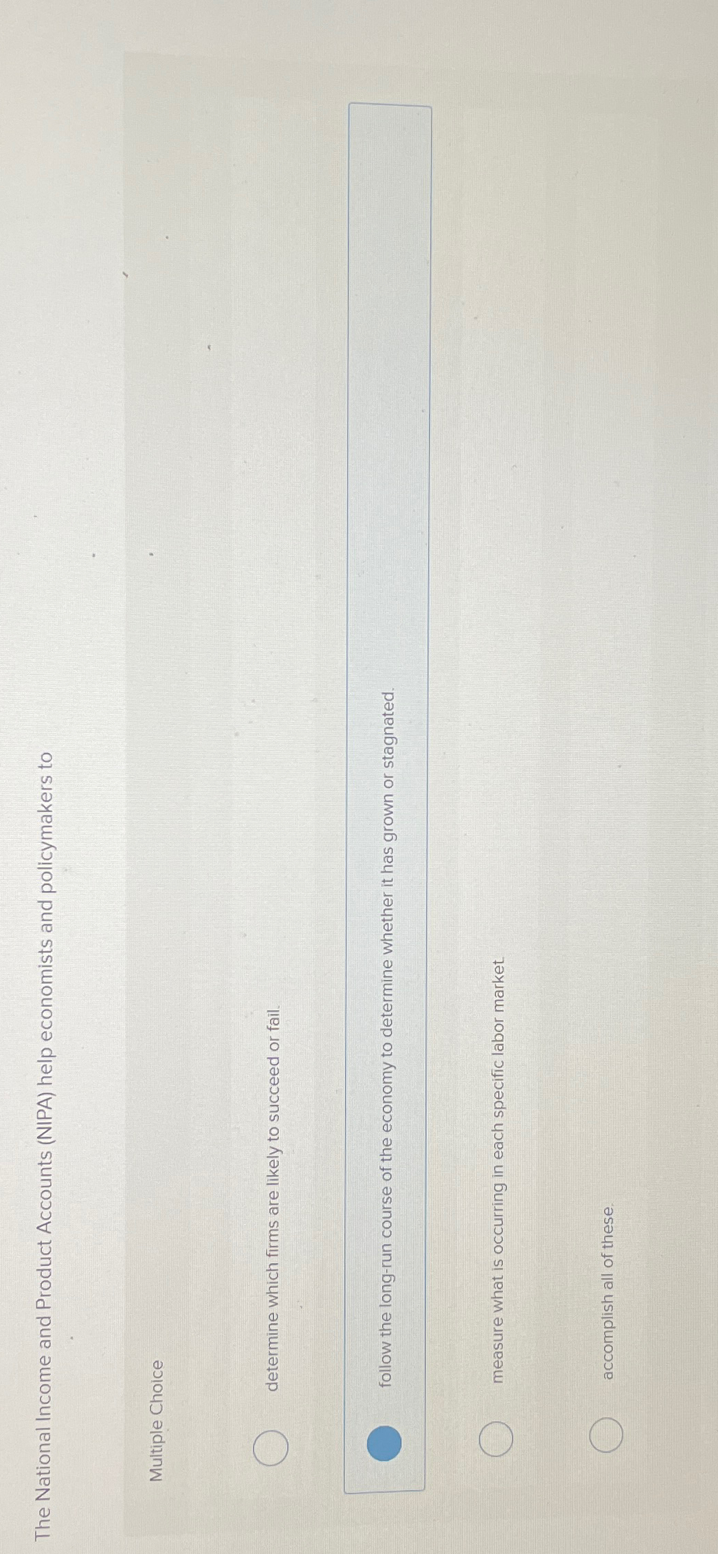 Solved The National Income and Product Accounts (NIPA) ﻿help | Chegg.com
