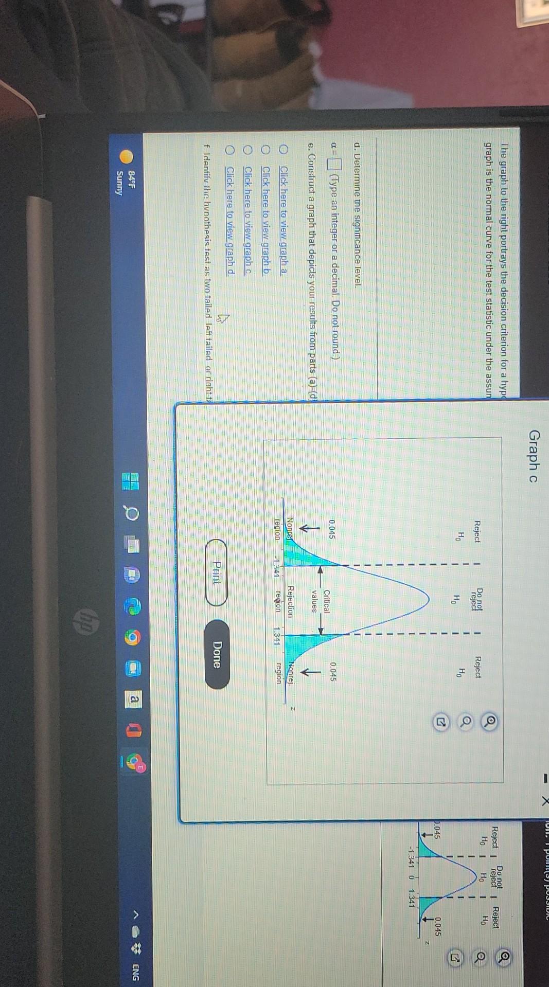 Solved The graph to the right portrays the decision | Chegg.com