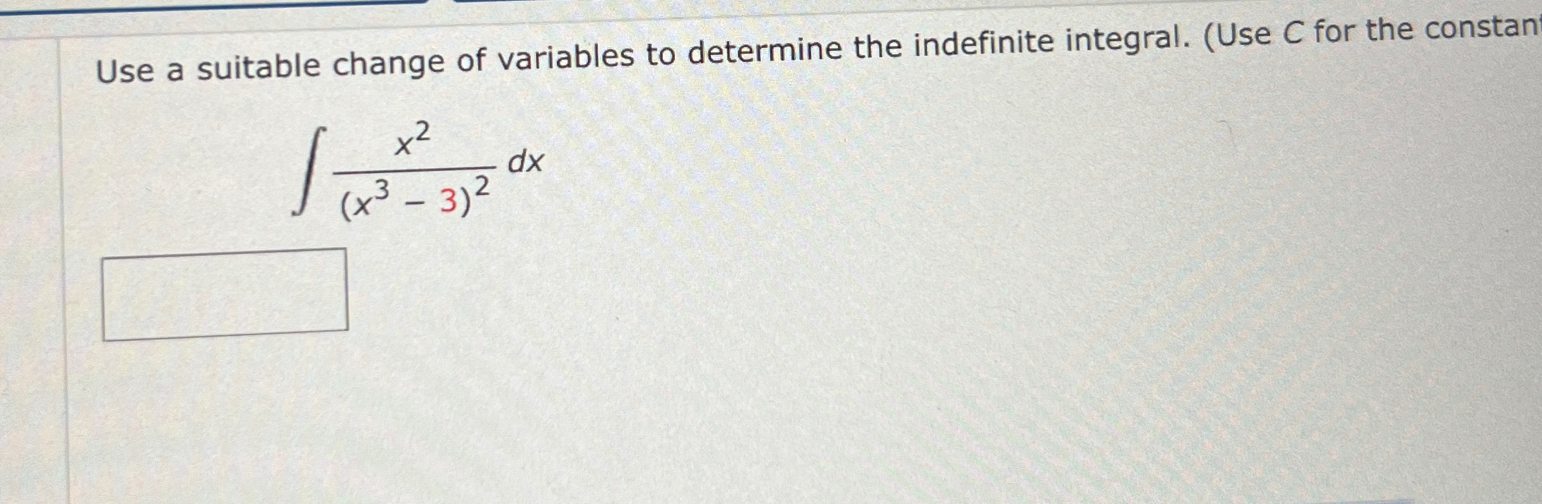 Solved Use a suitable change of variables to determine the | Chegg.com