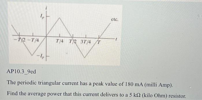 Solved i thought Irms was Irms = Imax/ sqrt2. then i just | Chegg.com