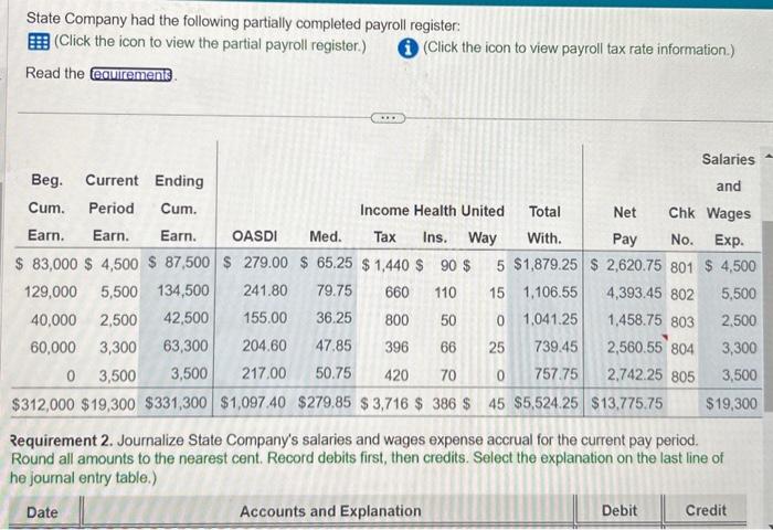 Solved Earnings WithholdingsFor all payroll calculations, | Chegg.com