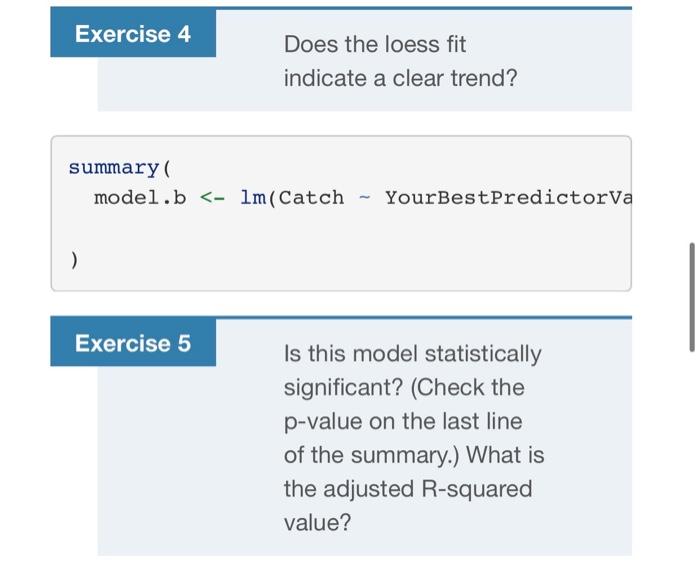 Exercise 1 Fit a multiple regression model predicting | Chegg.com