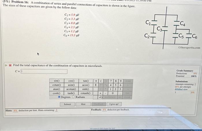 [solved] A Combination Of Series And Parallel Connections O