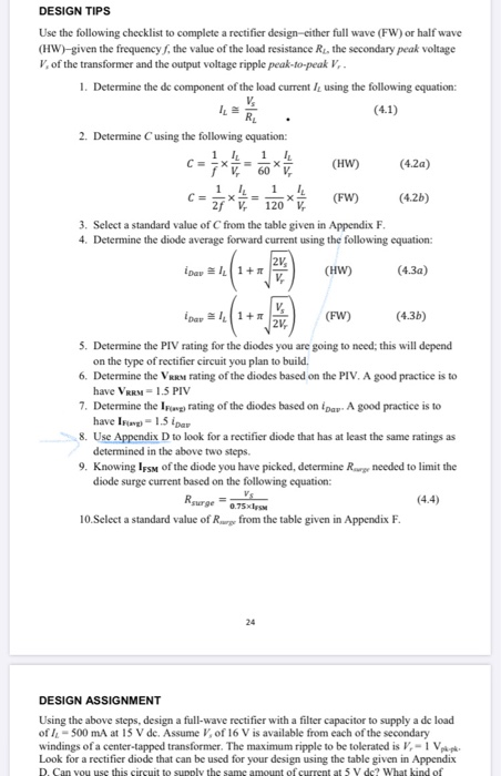 Solved DESIGN ASSIGNMENT Using the above steps, design a | Chegg.com